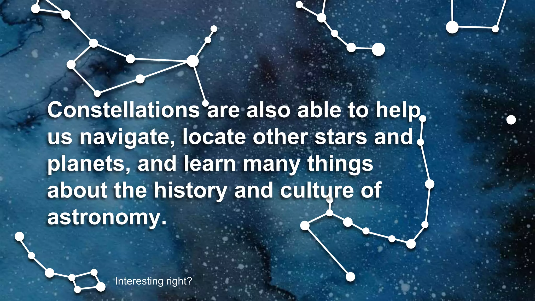 Constellations-stars-nightsky | PPT