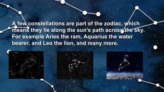 Constellations-stars-nightsky | PPTX