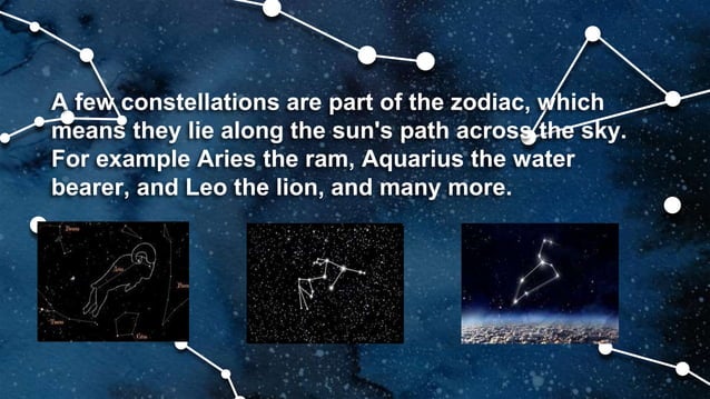 Constellations-stars-nightsky | PPTX