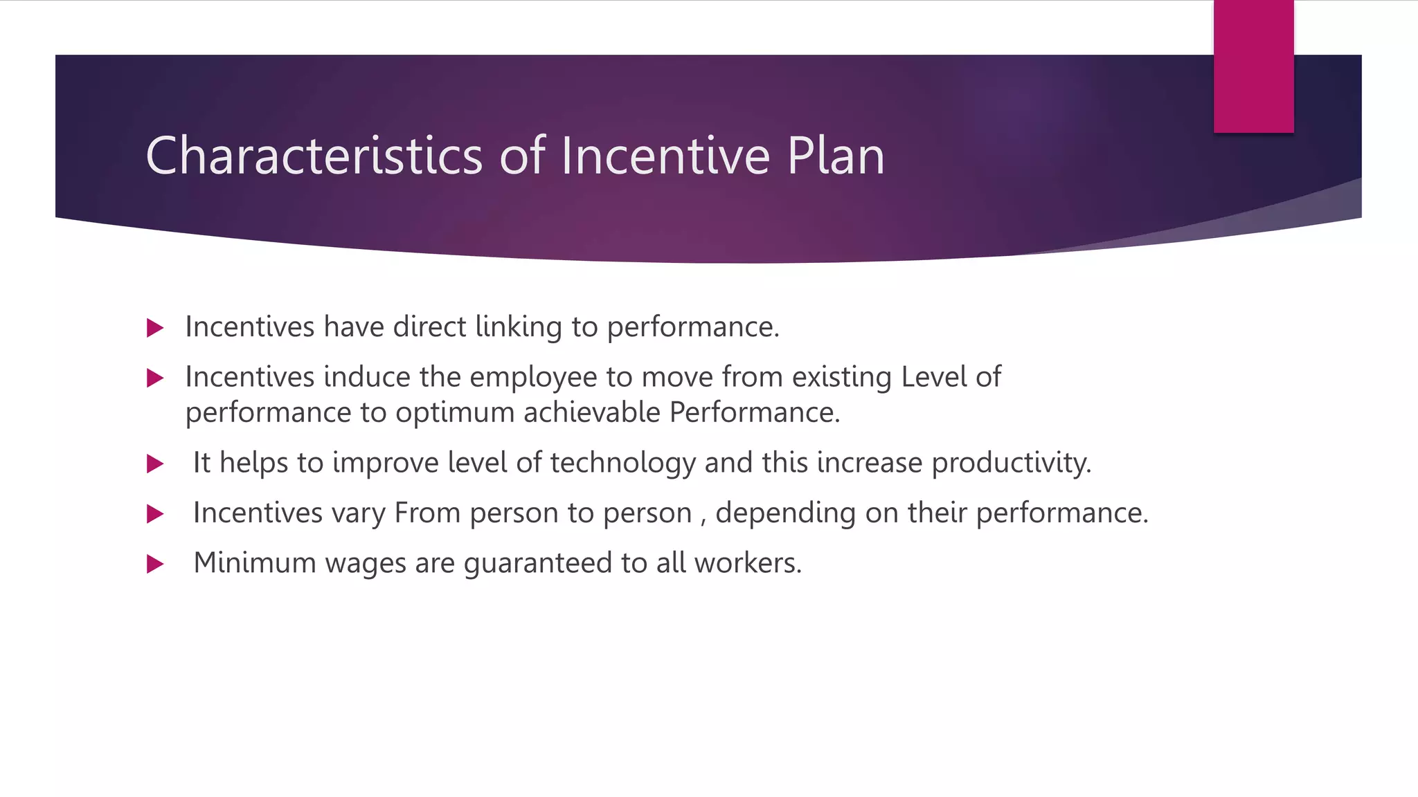 Incentive plan | PPT