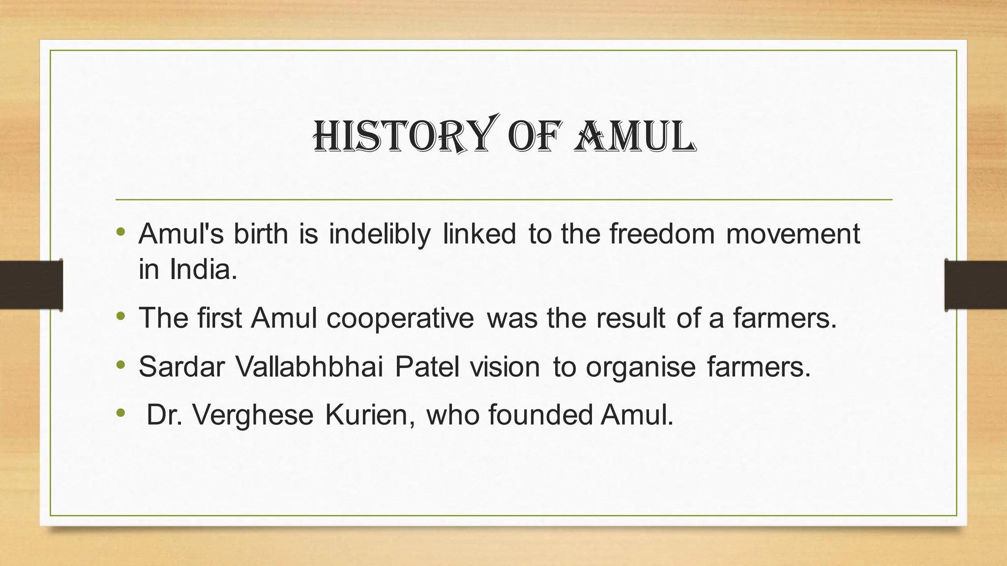 marketing class project in the form of a case study on AMUL | PDF