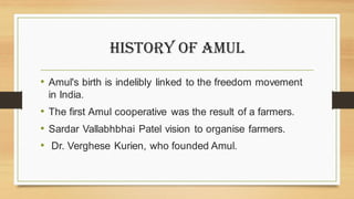 marketing class project in the form of a case study on AMUL | PDF