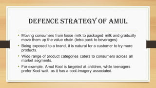 marketing class project in the form of a case study on AMUL | PDF