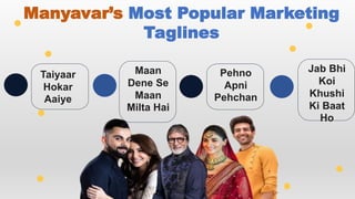 Manyavar Business Case Study .pptx