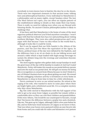 All Roads Lead to Manyberries, by Ron Wood | PDF