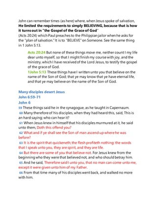 Many Disciples Leave Christ | PDF