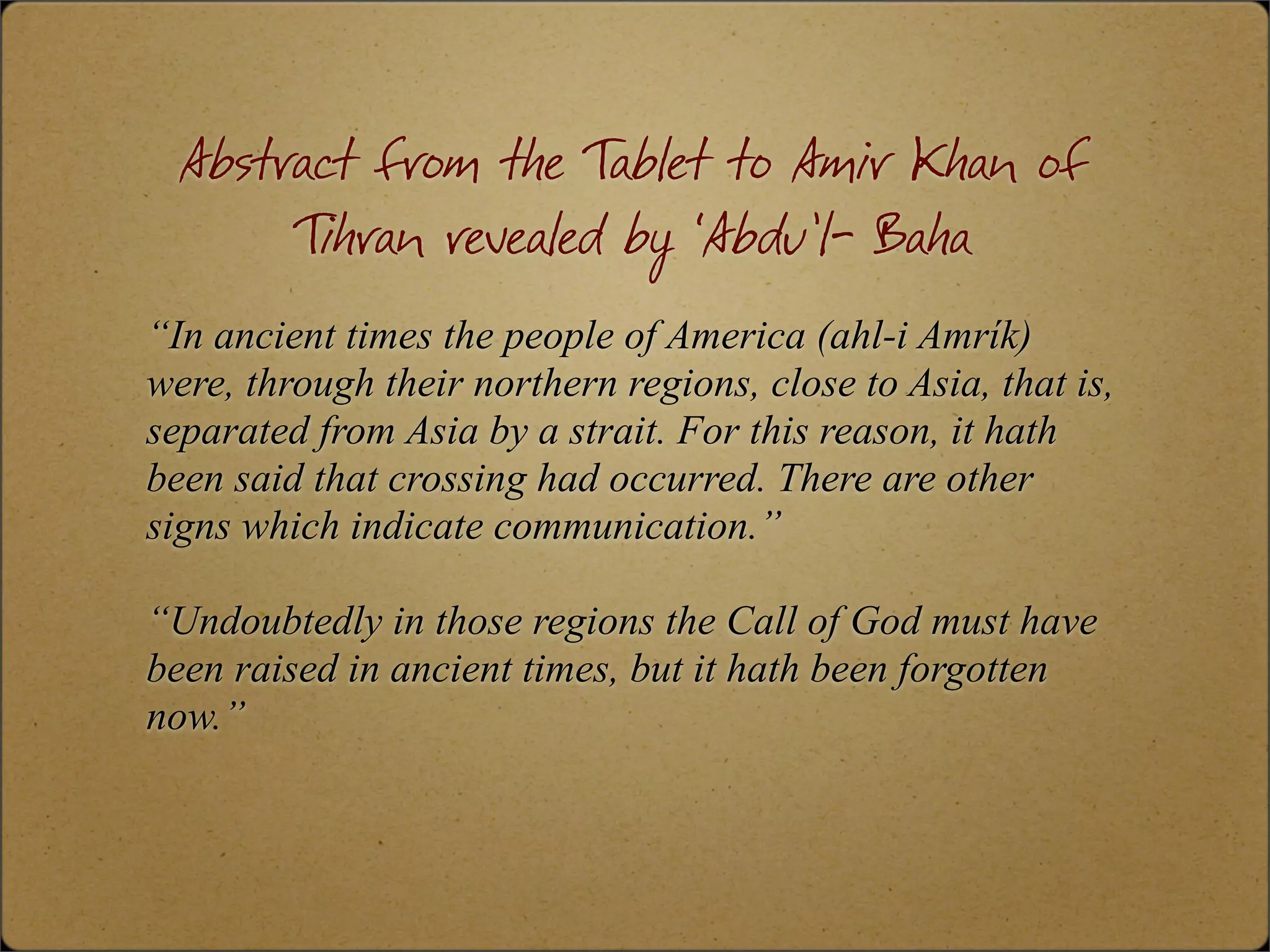 Many Messengers of God - The Peacemaker | PPT