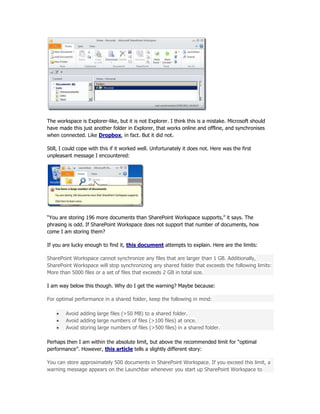Many Problems in SharePoint | PDF