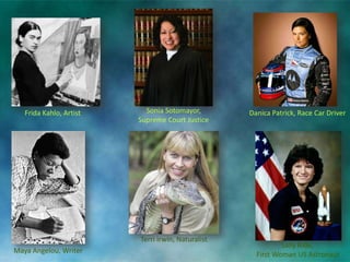 Many roles of girls & women | PPTX