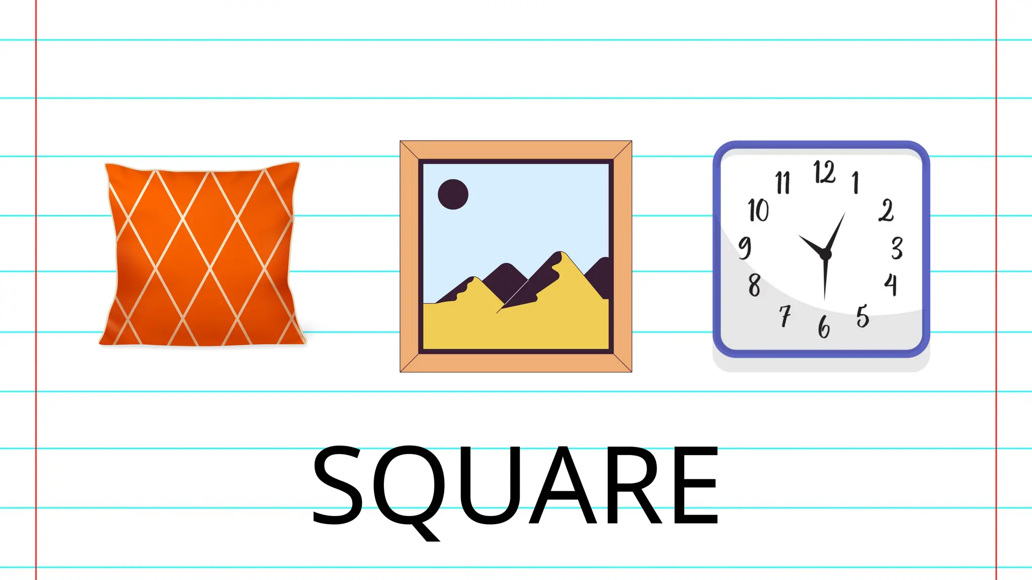 Different types of shapes and examples for kinder | PPTX