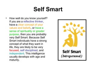 Many Types of Intelligence | PPT