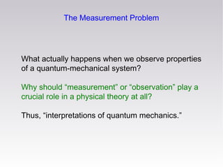 The Many Worlds of Quantum Mechanics | PPT