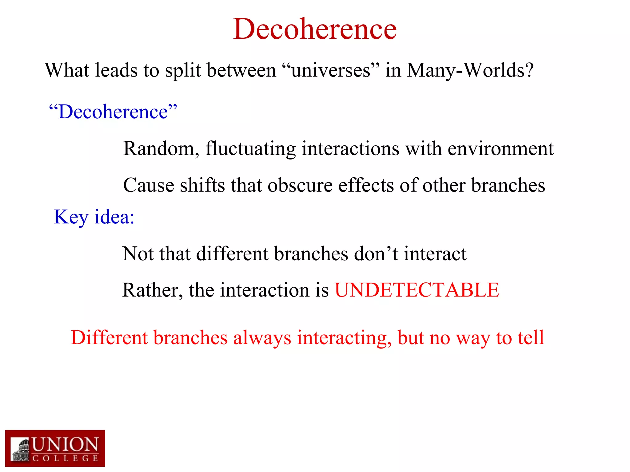 Quantum Physics for Dogs: Many Worlds, Many Treats? | PPT