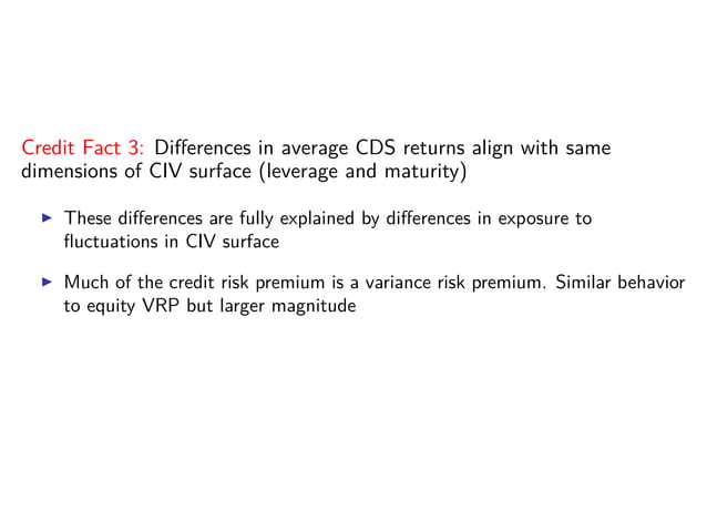 Credit-Implied Volatility | PPT