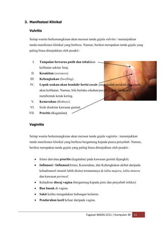 Vaginitis, Vulvitis dan Vulvovaginitis | DOCX