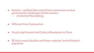 Maoism concept: Asian History | PDF