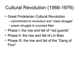 The Rise of Communism In China Mao Zedong | PPT