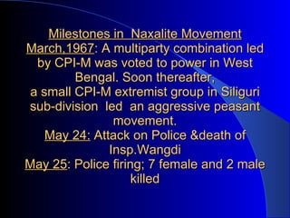 Maoist insurgency | PPT