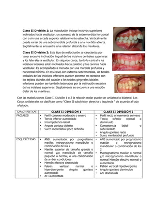 GUIA DE ATENCIÓN EN MALOCLUSIONES CLASE II | PDF