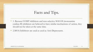 Mao ; mao inhibitors | PPTX | Brain and Nervous System Disorders ...