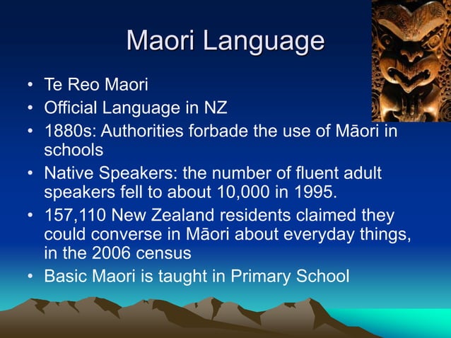 maori culture.pptx. This powerpoint is about the people in NZ | PPTX