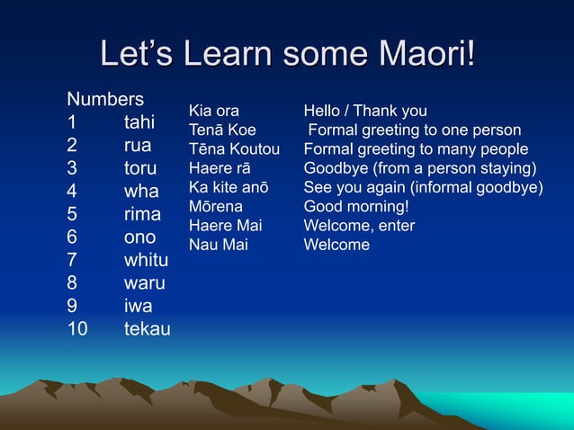 maori culture.pptx. This powerpoint is about the people in NZ | PPTX