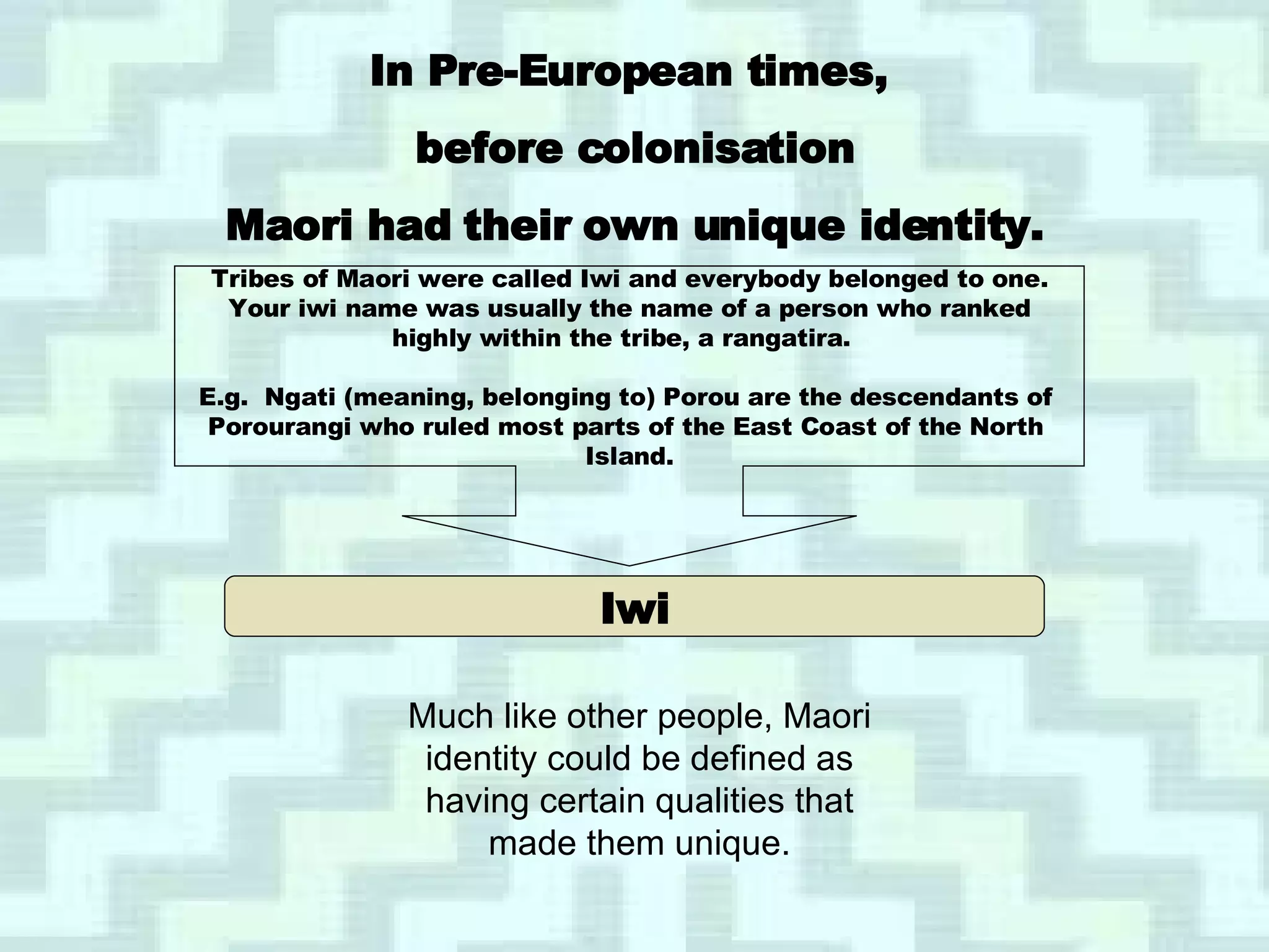 Maori Identity | PPT