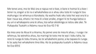 Maori - The Precious Blood of Jesus Christ (Te Toto utu nui o Ihu ...