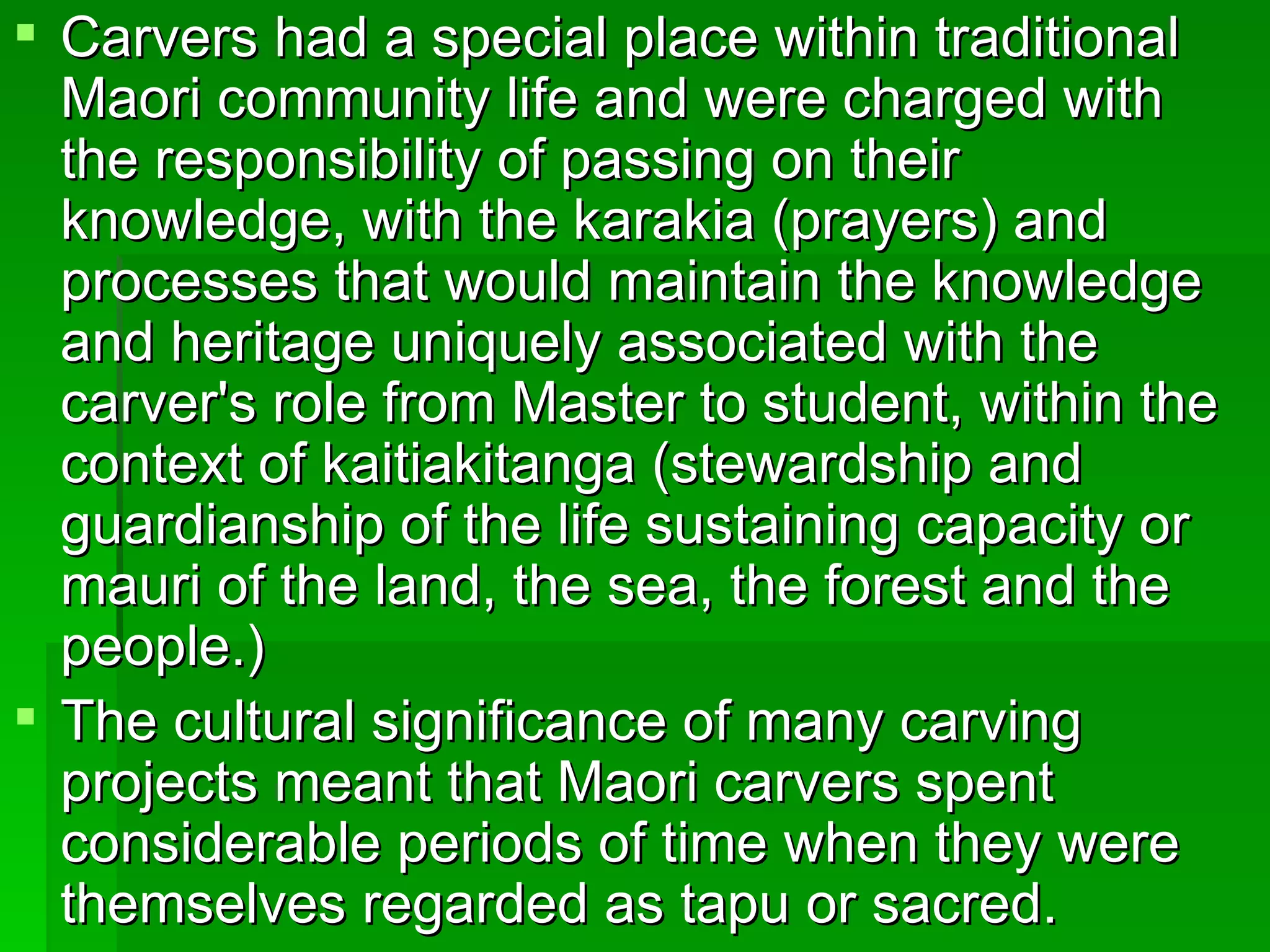 Maori Art And Architecture | PPT
