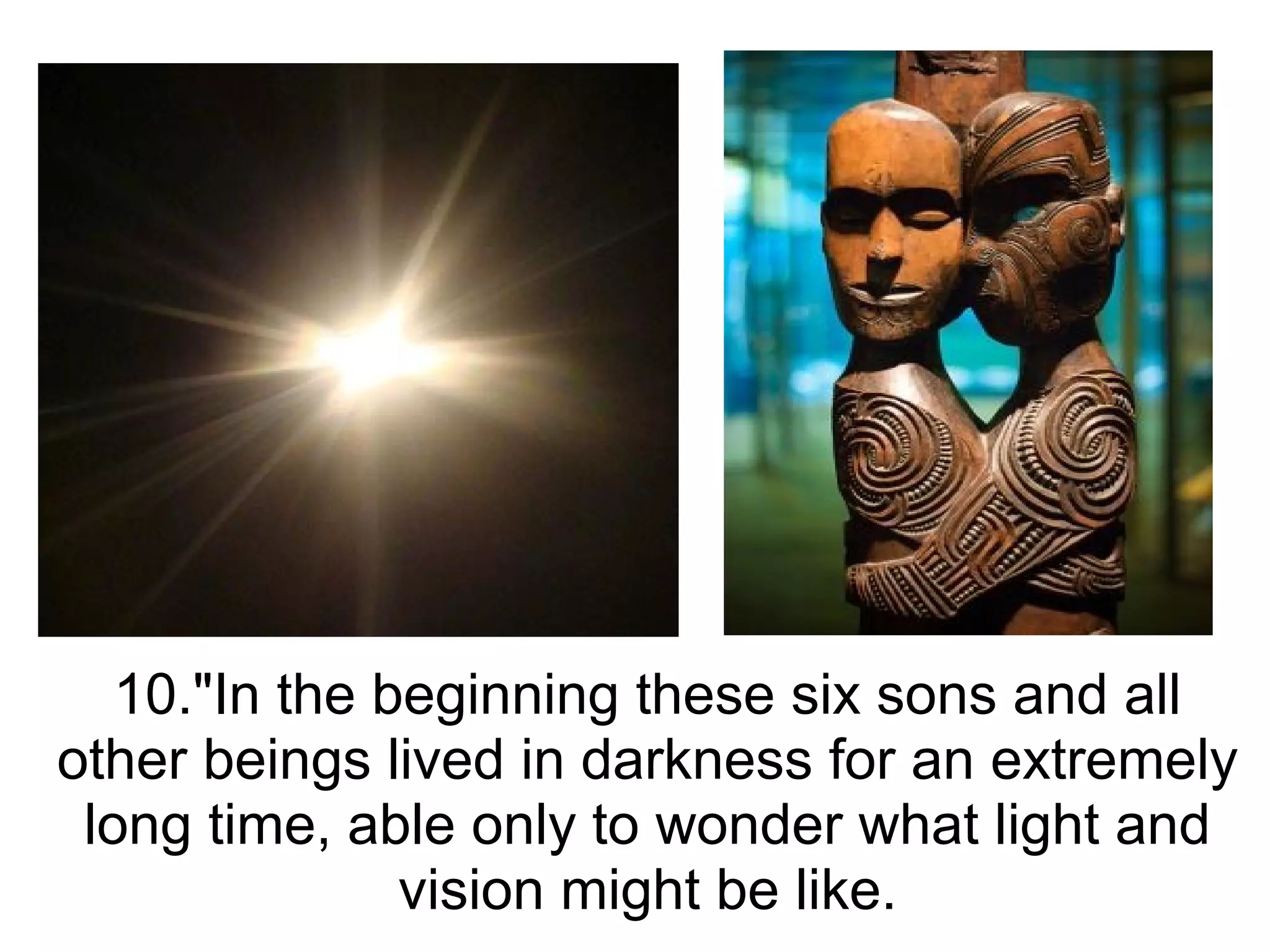 Maori creation story | PPT