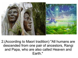 Maori creation story | PPT