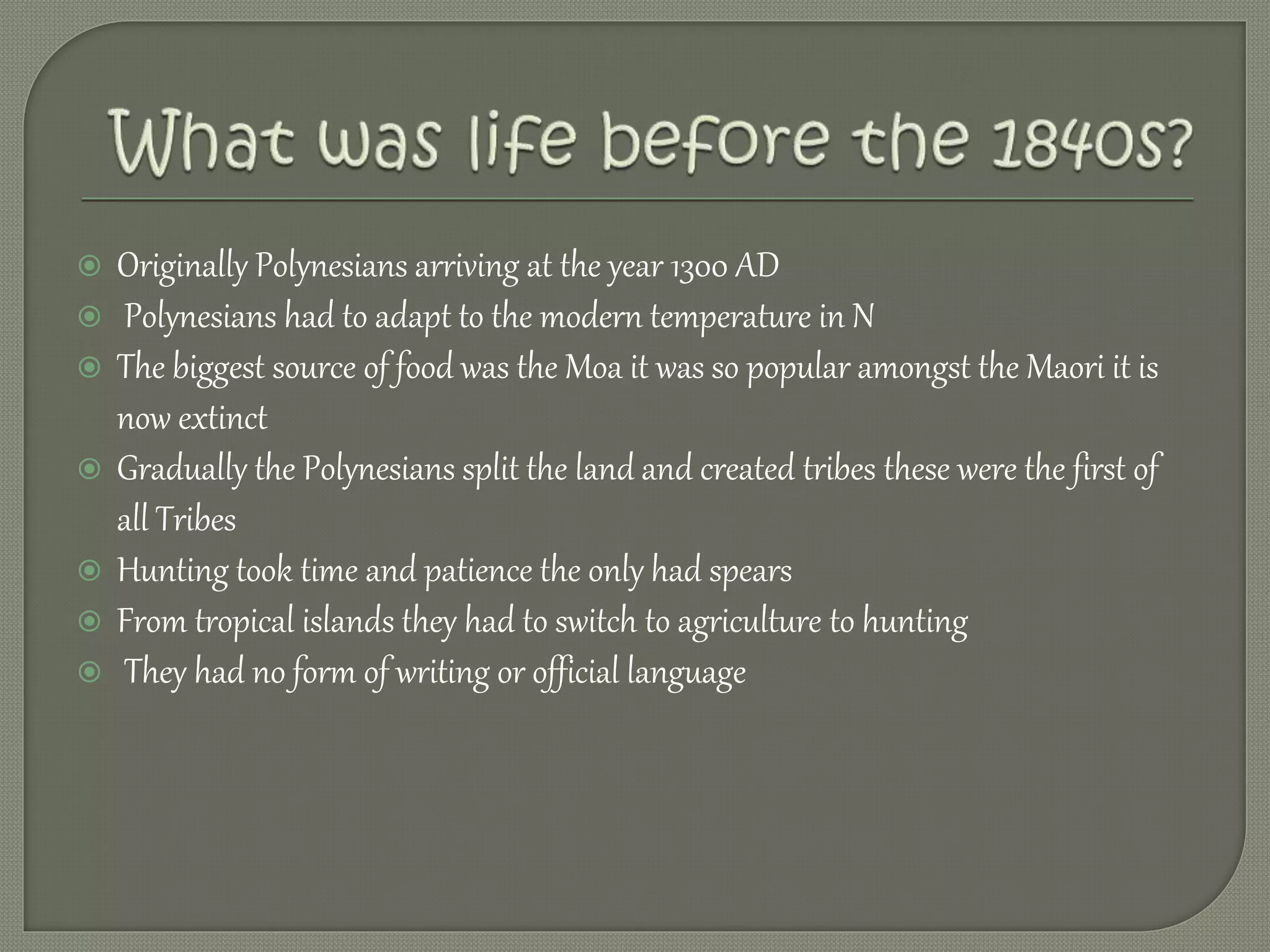 Maori powerpoint (final) | PPTX