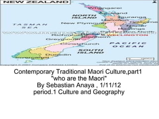 Maori power point sebastian | PPT