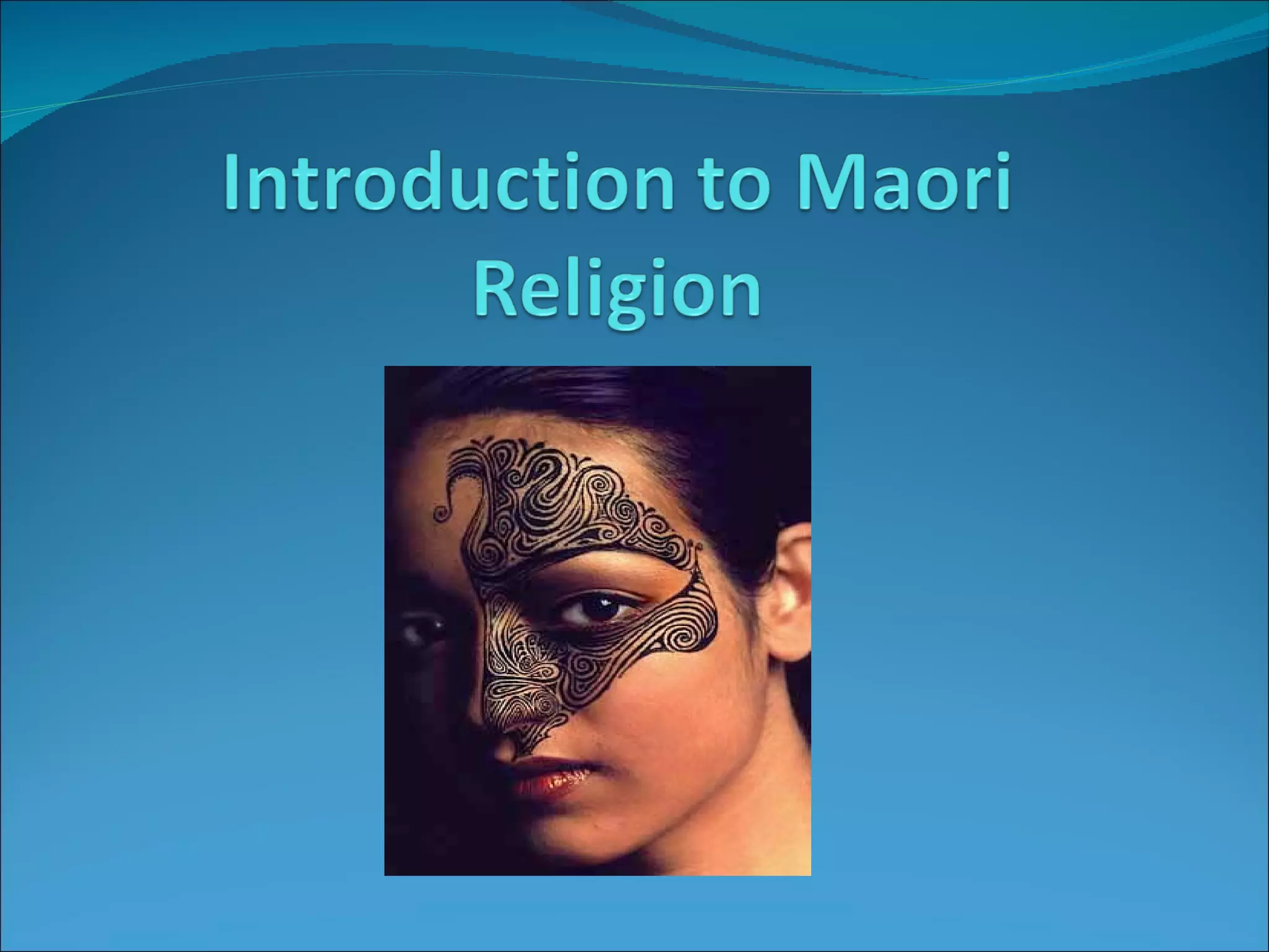 Maori Presentation Intro | PPT