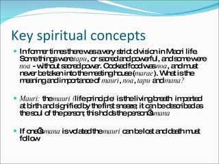 Maori Presentation Intro | PPT