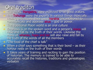 Maori Relationship To Land | PPT