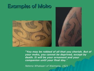 Maori Ta Moko Project | PPT