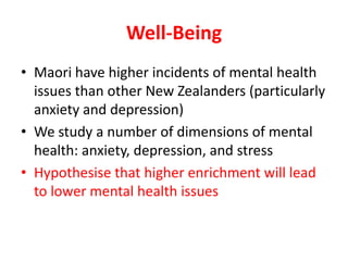 Maori, wfe, wellbeing & collectivism, Jarrod Haar | PPT