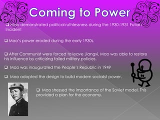Mao zedong | PPTX