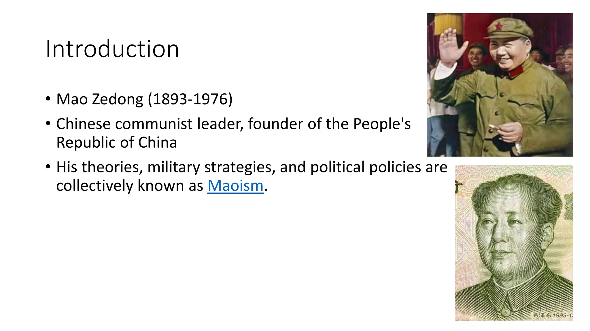 Mao zedong (Mao Tse-tung) | PPTX