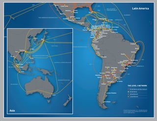 Level 3 Network Map | PPT