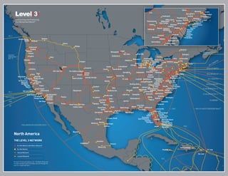 Level 3 Network Map