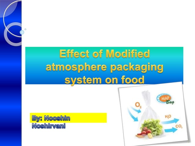 application of modified atmosphere packaging in food industry | PPT
