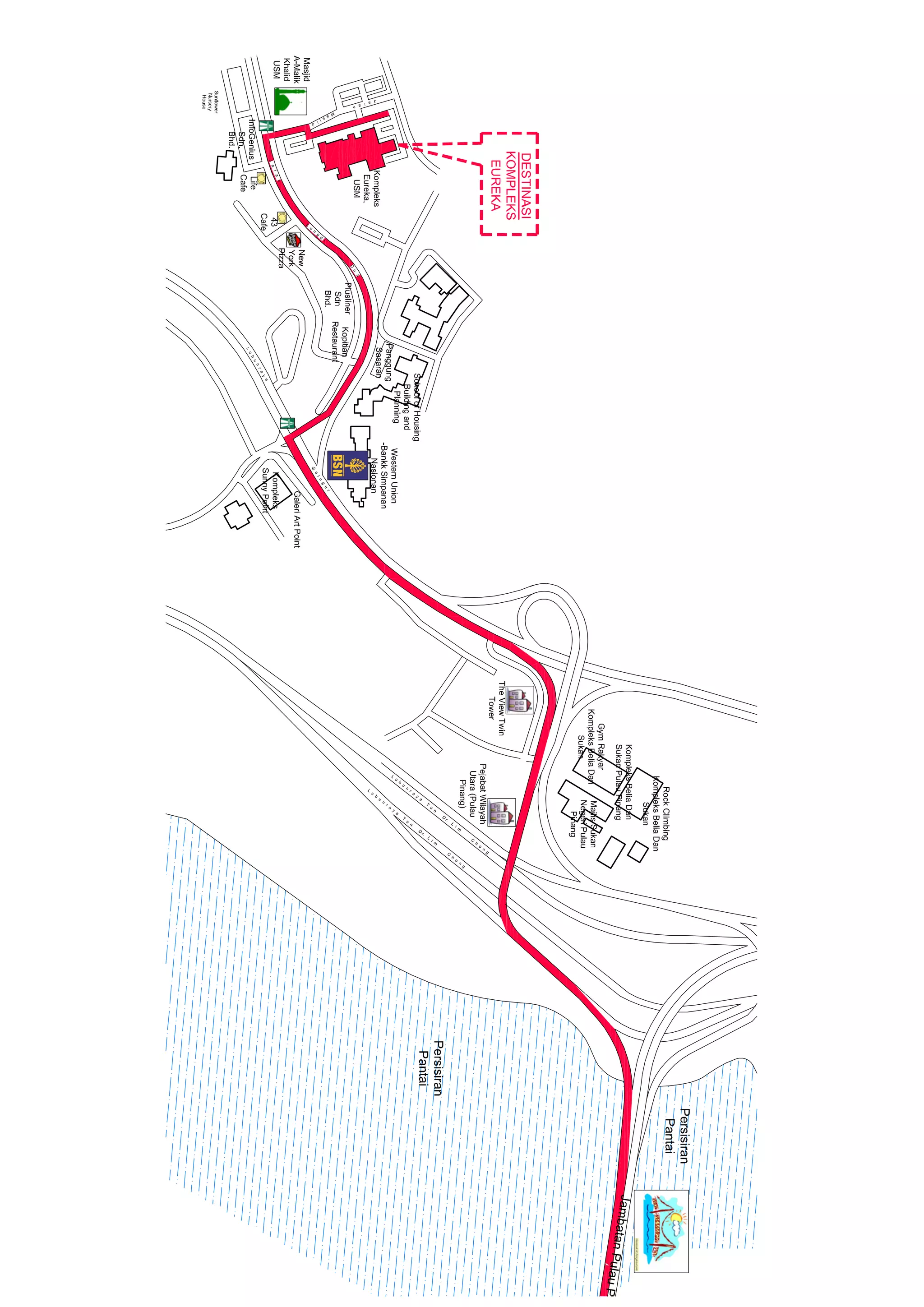 Eureka Complex USM Map | PDF