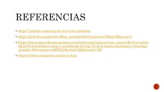 Map en JAVA | PPTX