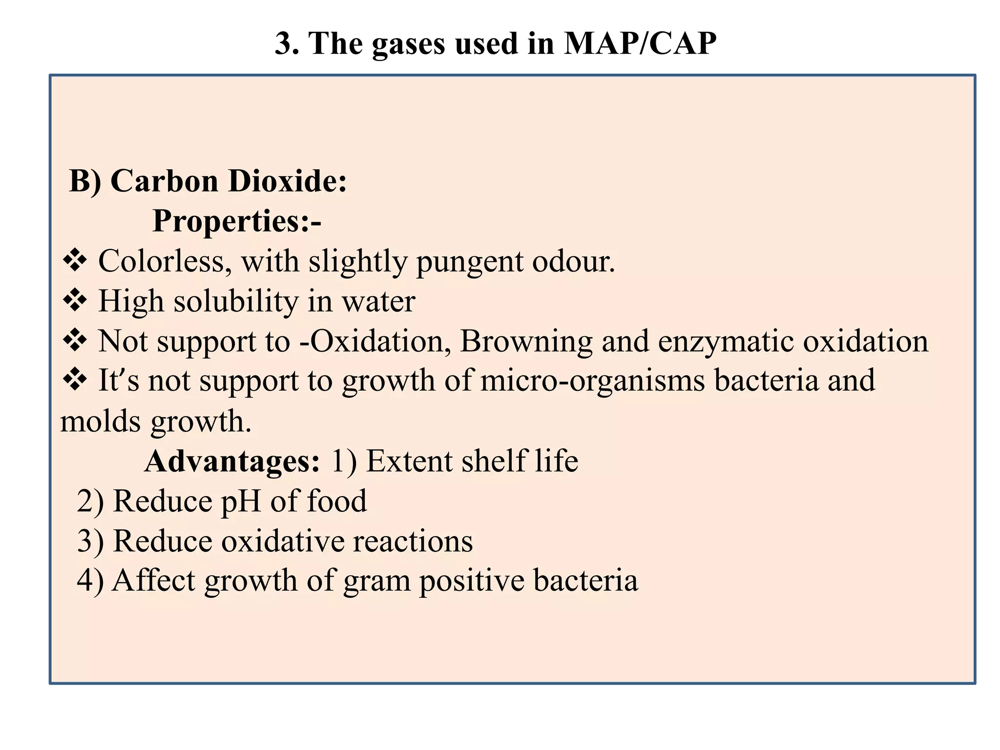 MAP Modified Atmospheric packaging of foods | PPTX