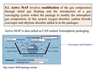 MAP Modified Atmospheric packaging of foods | PPTX