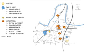 map of kolhapur internal roads of kolhapur | PPTX