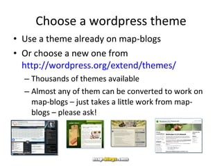 How To use Map Blogs | PPT