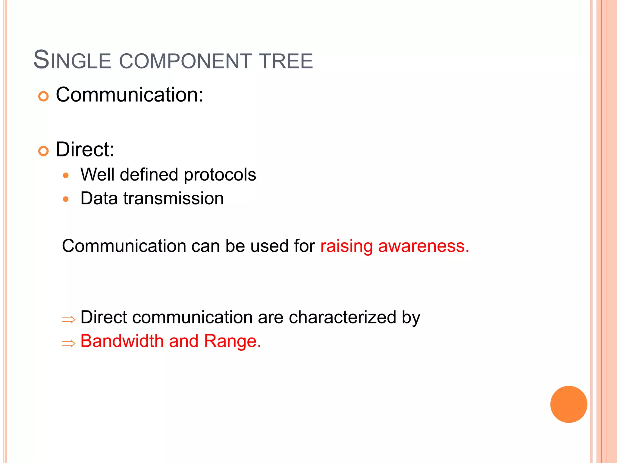 Conceptual Map And Classification In Ensembles Of Autonomic Components